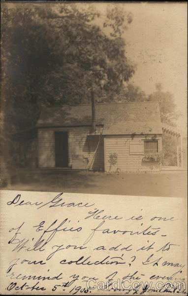 Small Cottage Succasunna, NJ Buildings Postcard