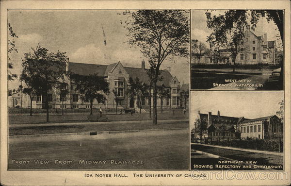 University of Chicago - Ida Noyes Hall Illinois Postcard