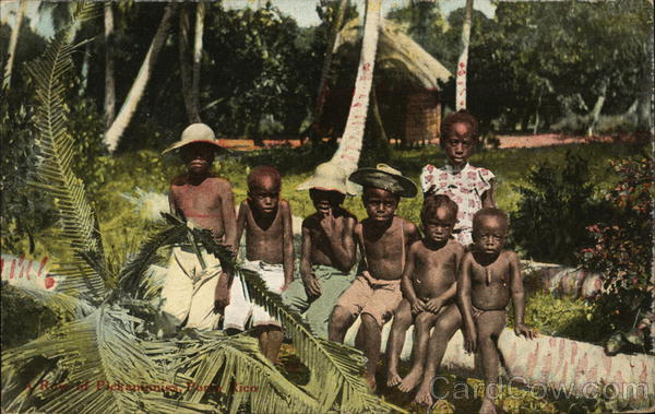 A Row of Pickanginies, Porto Rico Puerto Rico