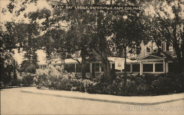 East Bay Lodge, Osterville Cape Cod, MA Postcard