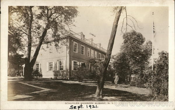 Schuyler Mansion Albany, NY Postcard Schuyler Mansion Albany, NY Postcard