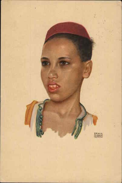Moroccan Native Morocco Africa Postcard
