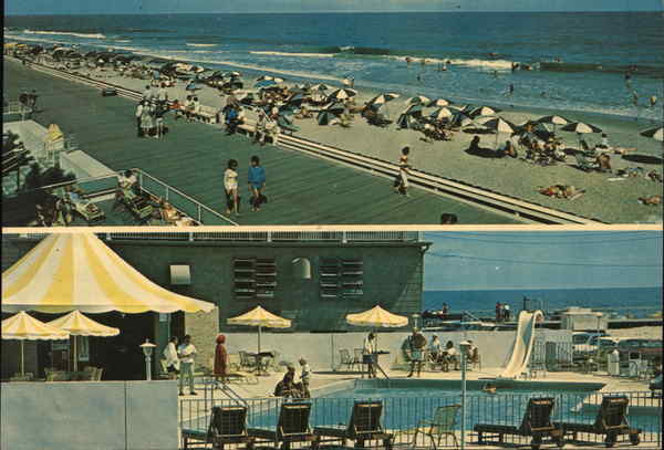 Commander Hotel Ocean City, MD Postcard