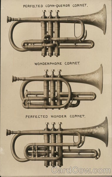 Views of Three Cornets Advertising Postcard