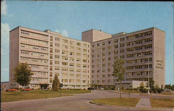 Martin Army Hospital Fort Benning, GA Postcard