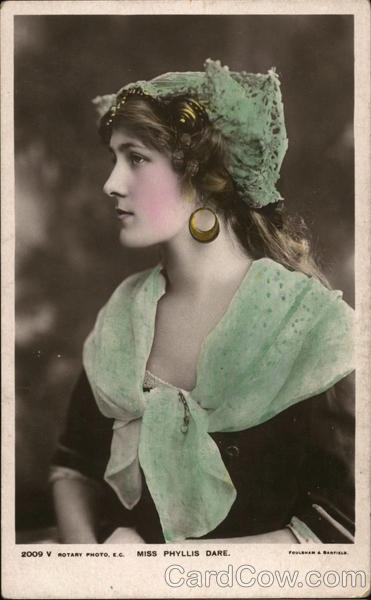 Phyllis Dare Actresses Postcard