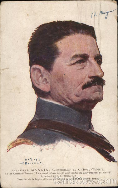 General Mangin - French World War I Postcard
