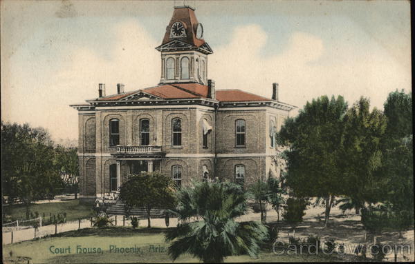 Court House Building Phoenix, AZ Postcard