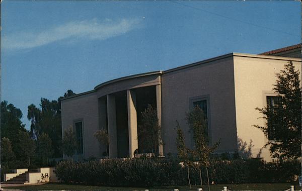William L Honnold Library at Claremont College California Postcard