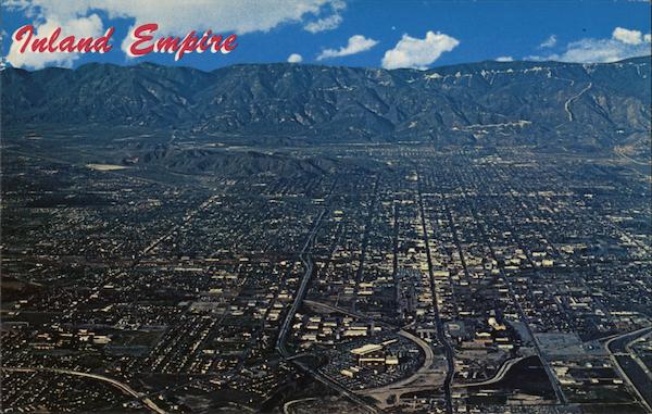 California's Inland Empire San Bernardino, CA Postcard