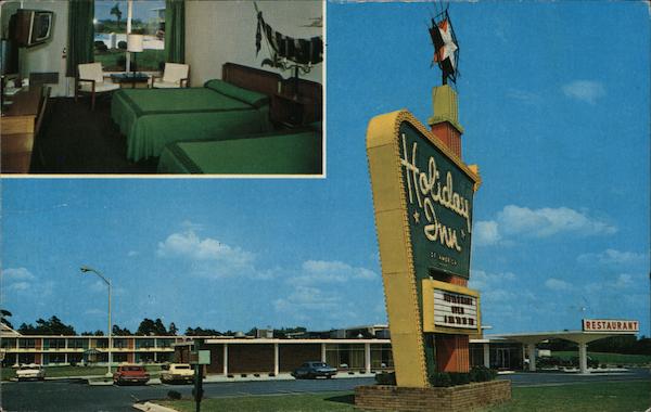 Holiday Inn Smithfield, NC Postcard