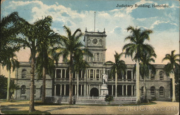 Judiciary Building Honolulu, HI Postcard