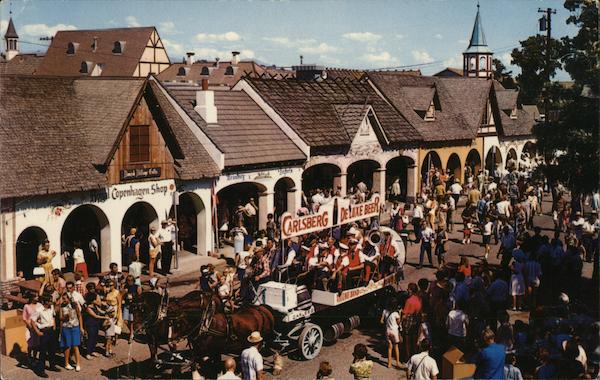 Danish Days Festival Solvang, CA Postcard
