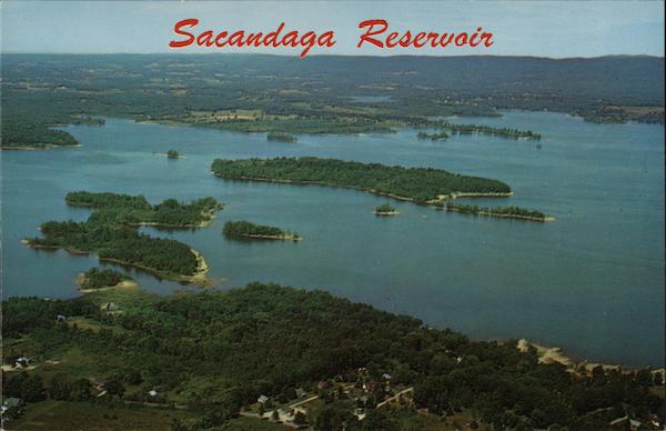 Sacandaga Reservoir Mayfield, NY Postcard