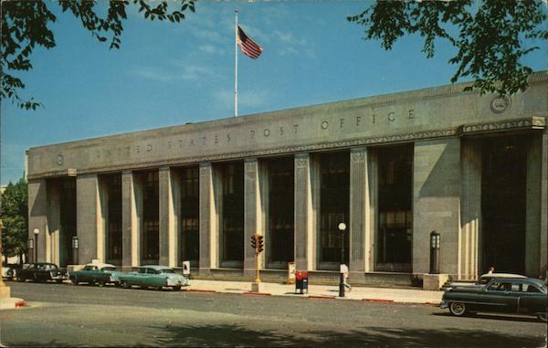 United States Post Office Decatur, IL Postcard United States Post Office Decatur, IL Postcard