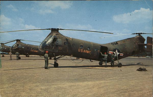 H21 - Helicopters - One of the World's Largest Fayetteville, NC Postcard