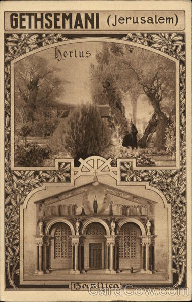 Gethsemani Jerusalem, Israel Middle East