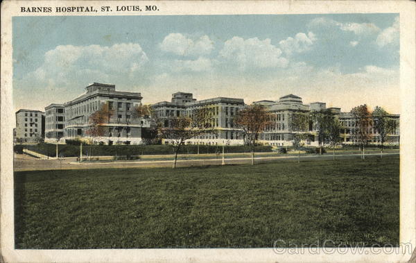 Barnes Hospital St. Louis, MO Postcard