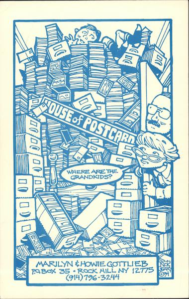 Marilyn & Howie Gottlieb - House of Post Cards Rock Hill, NY Post Card ...