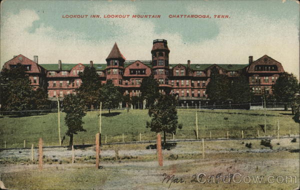 Lookout Inn, Lookout Mountain Chattanooga, TN Postcard