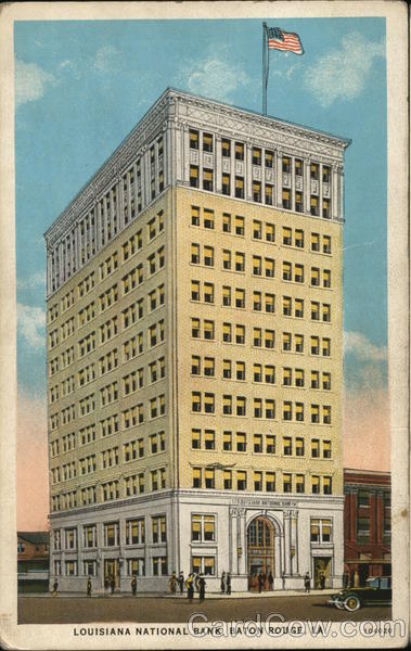Louisiana National Bank Baton Rouge, LA Postcard