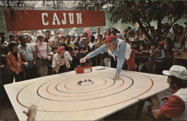 Championship Crawfish Races Port Arthur, TX Postcard