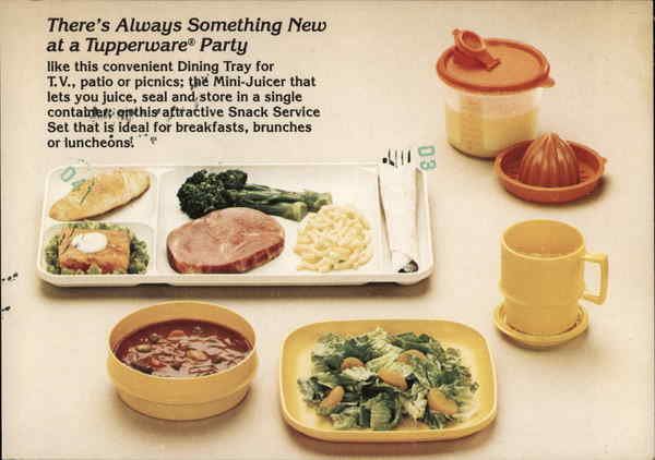 Tupperware Party Modern (1970's to Present) Postcard