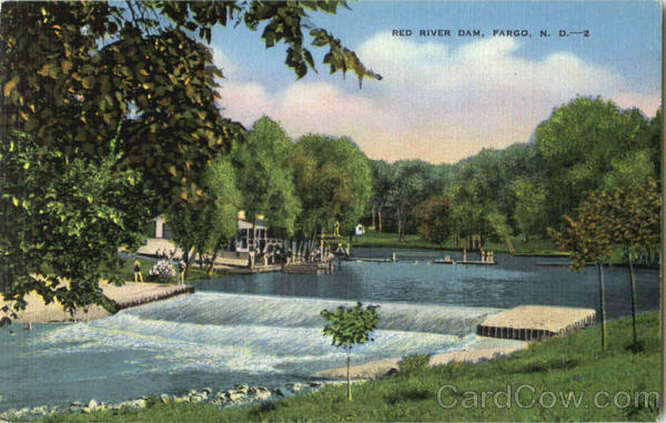 Red River Dam Fargo, ND