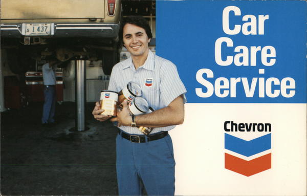 Car Car Service Chevron Cars Postcard