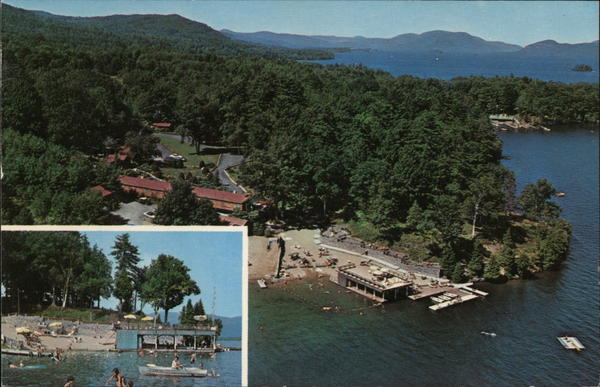 Depe Dene Lake George, NY Postcard