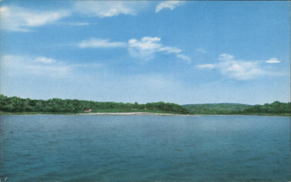 Lake Vagabond Hardy, AR Postcard