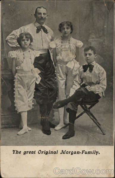 The great Original Morgan-Family. Circus