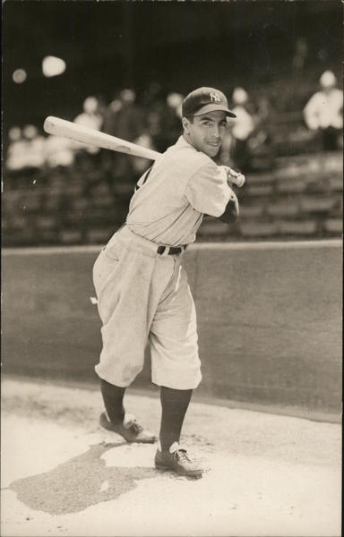 Phil Rizzuto, New York Yankees Baseball Postcard