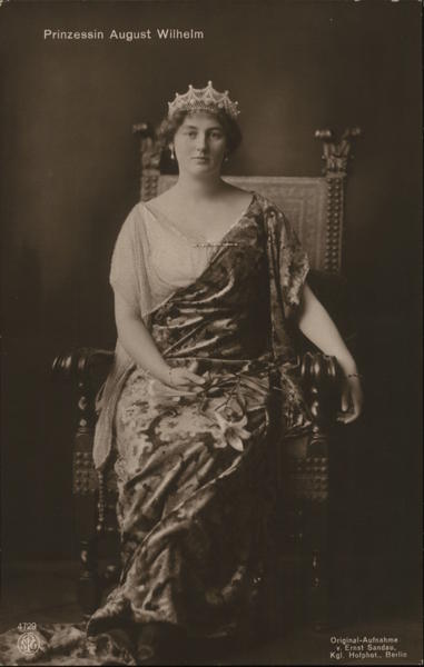 Princess August Wilhelm Royalty