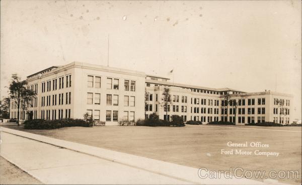 General Offices Ford Motor Company East Rutherford, NJ Postcard