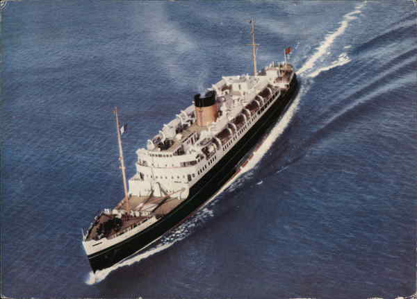 M.V. Cambria Cruise Ships Postcard