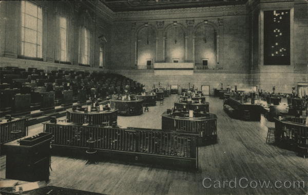 New York Curb Exchange, 88 Trinity Place, New York City Postcard