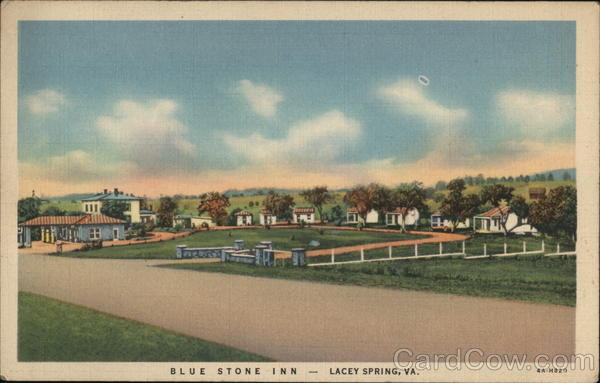 Blue Stone Inn Lacey Spring, VA Postcard