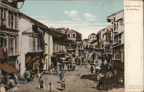 Native Streets Bombay, India