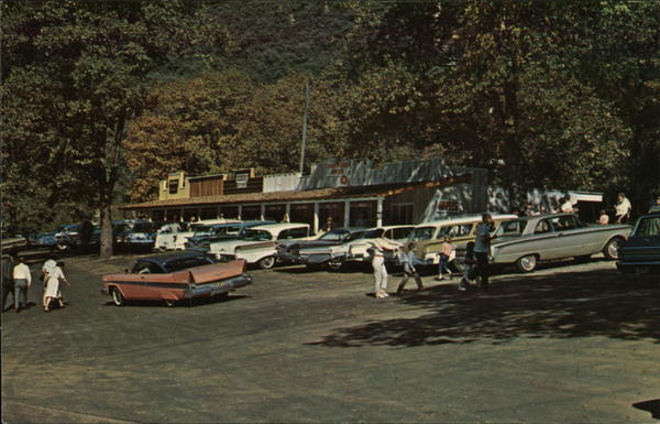 Welcome to Oak Glen Hamlet California Postcard