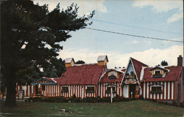 Santa's Land USA Putney, VT Postcard