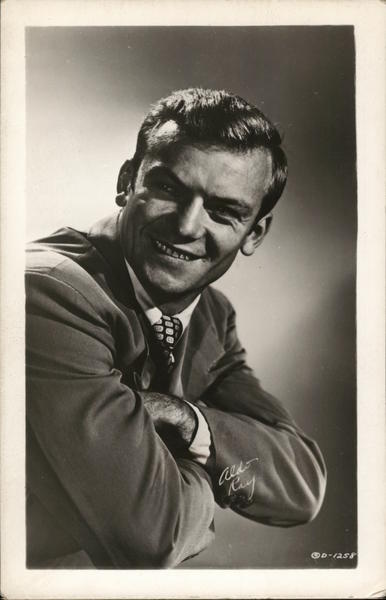 Aldo Ray Actors Postcard