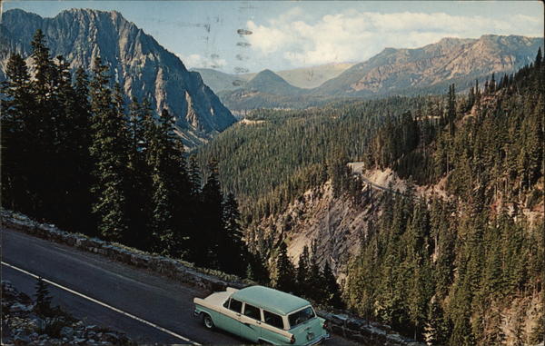 , Inspiration Point Packwood, WA Postcard