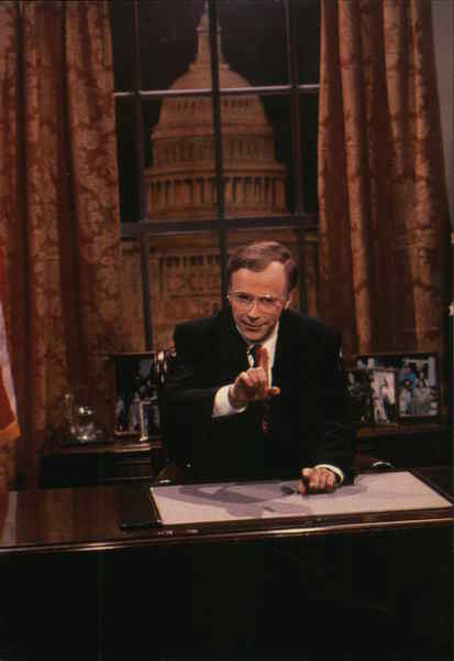 Saturday Night Live, George Bush Actors Postcard