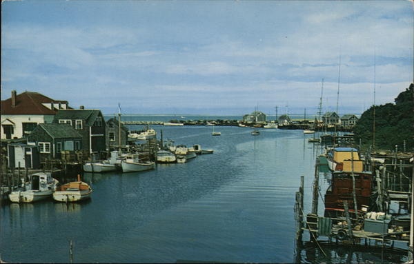 Menemsha Martha's Vineyard, MA Postcard
