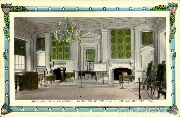 Declaration Chamber, Independene Hall Philadelphia, PA