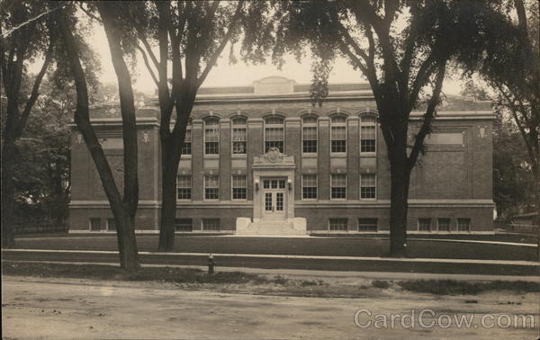 High School Keene, NH Postcard