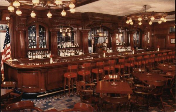 Old Original Bookbinder's Philadelphia, PA Postcard