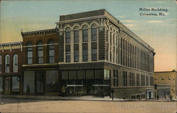 Miller Building Columbia, MO Postcard