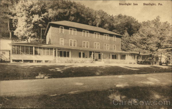 Starlight Inn Pennsylvania Postcard